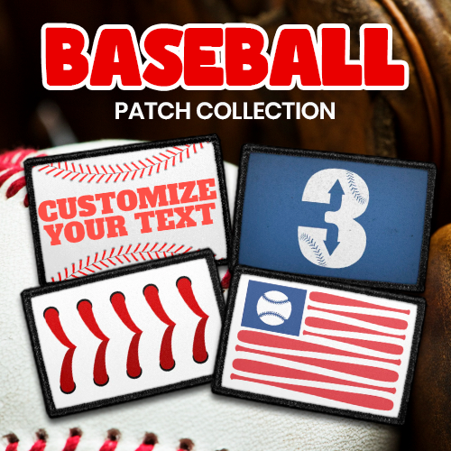 Baseball Patches | Velcro® Compatible for Dugouts & Dingers — Pull ...