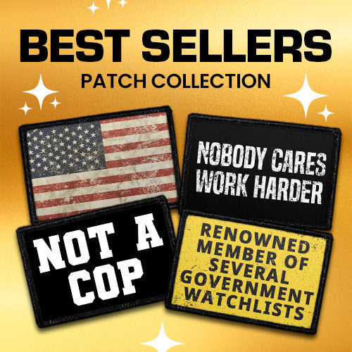 Best Selling Patches | Velcro® Compatible Fan Favorites — Pull Patch ...