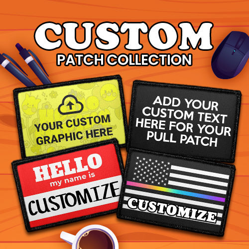 Custom Patches Collection | Velcro® Compatible & Fully Yours — Pull ...