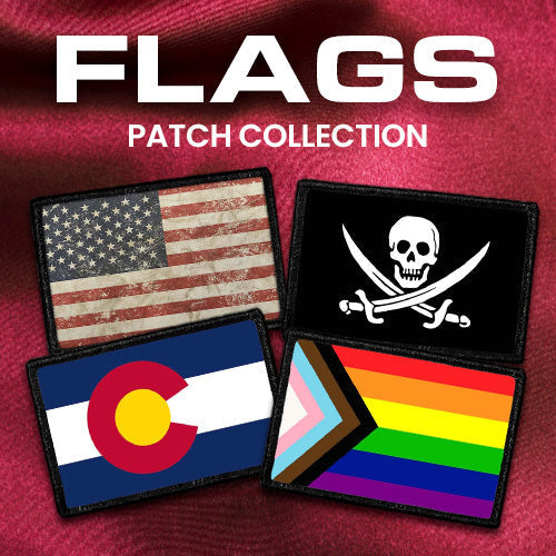 Flag Patches | Velcro® Compatible State, Country & Statement Flags ...