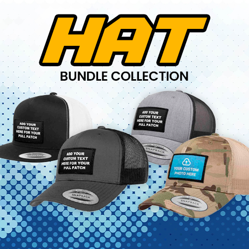 Custom Hat & Patch Bundle – Save on 3x2 Velcro® Compatible Patches ...