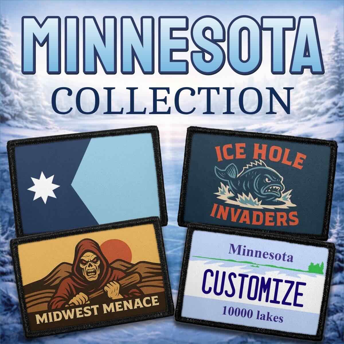 Minnesota Patches | Flags, Plates & North Star Pride — Pull Patch ...