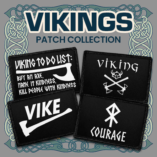 Viking Patches | Velcro® Compatible Norse-Inspired Boldness — Pull ...