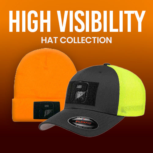 High Visibility Hats | Velcro® Compatible Safety with Swagger — Pull ...