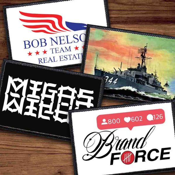 Custom Graphic - Removable Patches - Pull Patch - Removable Patches ...