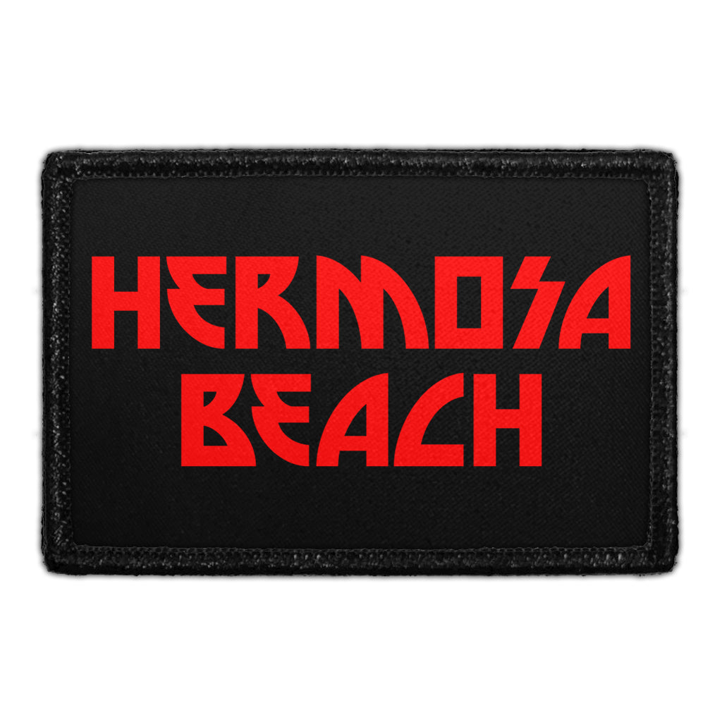 Hermosa Beach - Kiss - Removable Patch — Pull Patch - Removable Patches ...