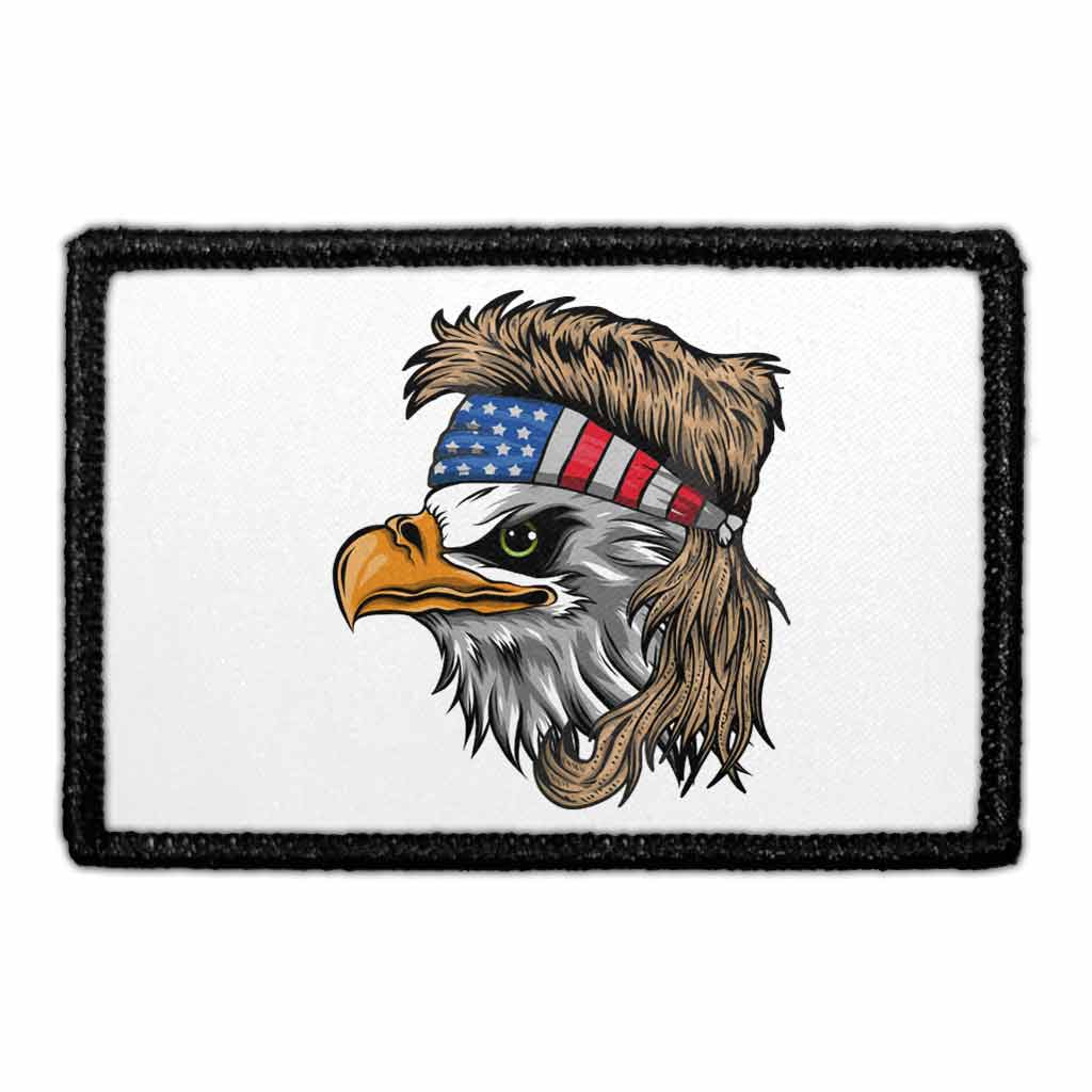 Eagle Mullet - Removable Patch — Pull Patch - Removable Patches That ...