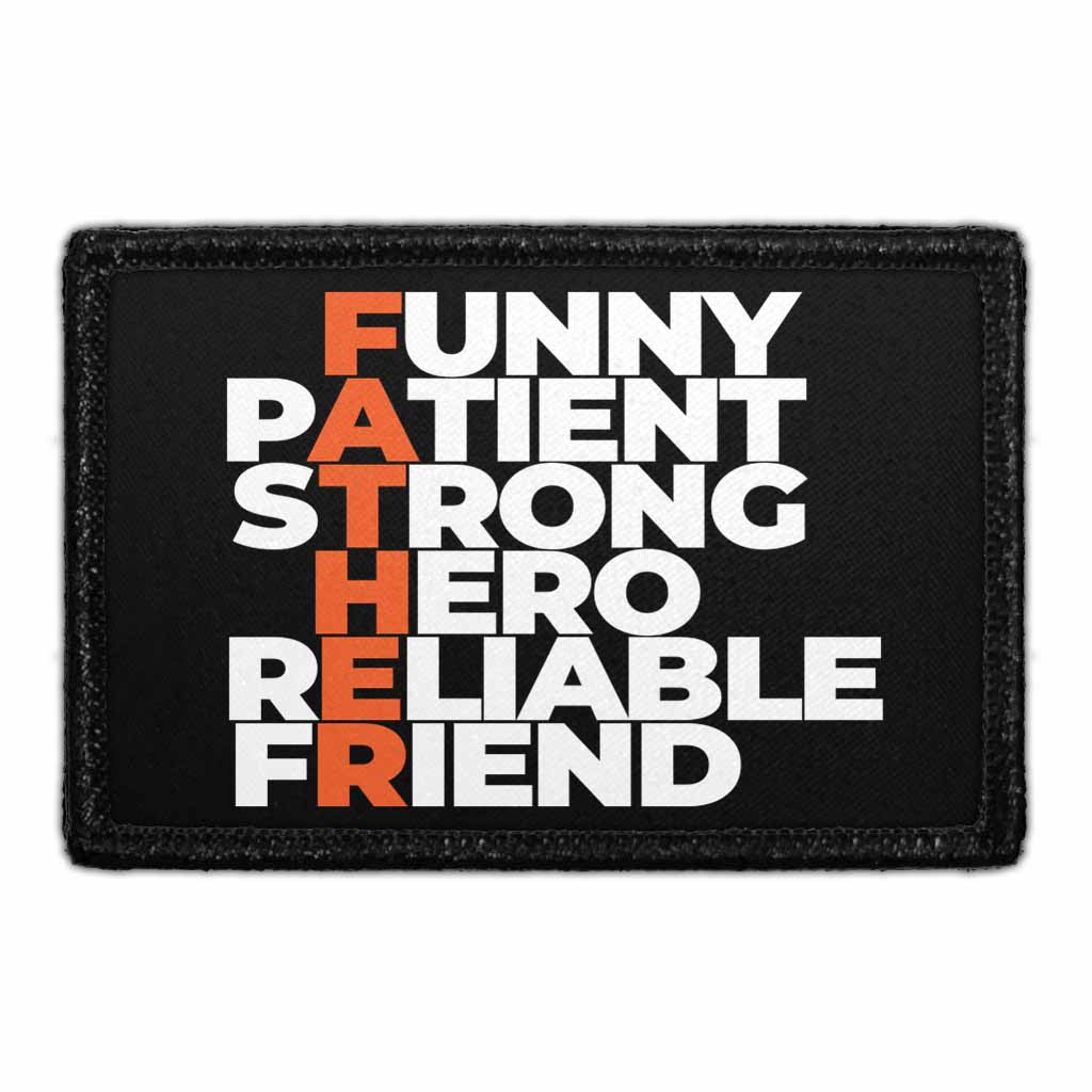 Father Spelling - Removable Patch — Pull Patch - Removable Patches That ...