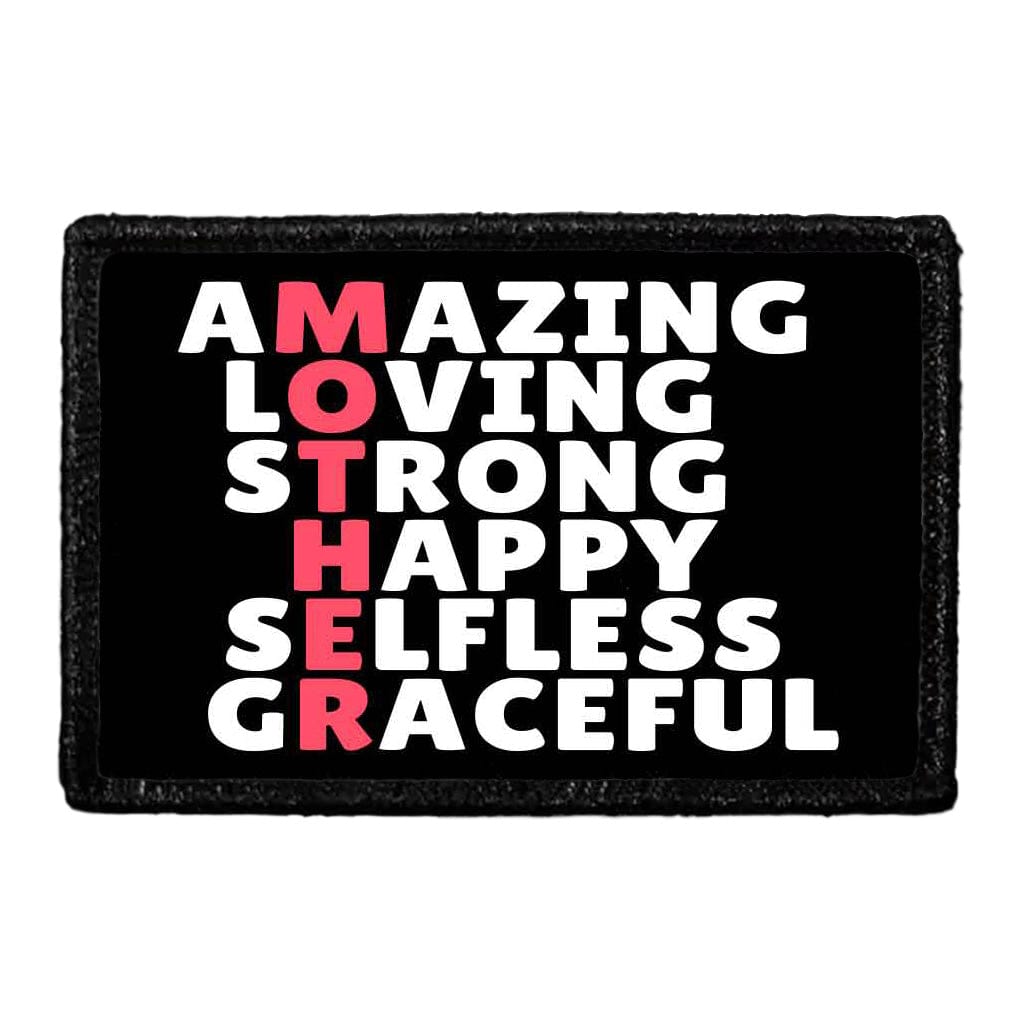 Mother Spelling - Removable Patch — Pull Patch - Removable Patches That ...