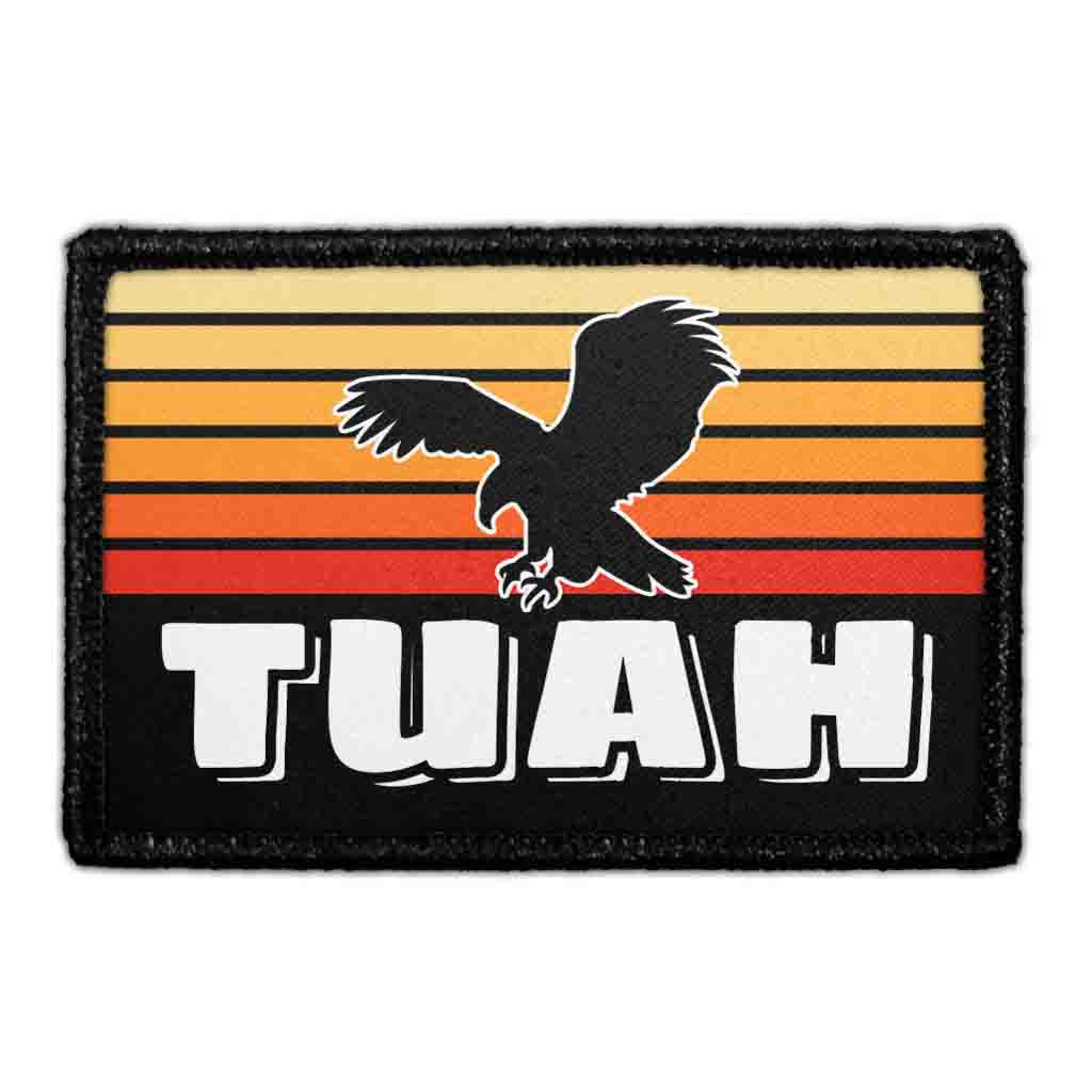Hawk (Bird) Tuah - Removable Patch — Pull Patch - Removable Patches ...