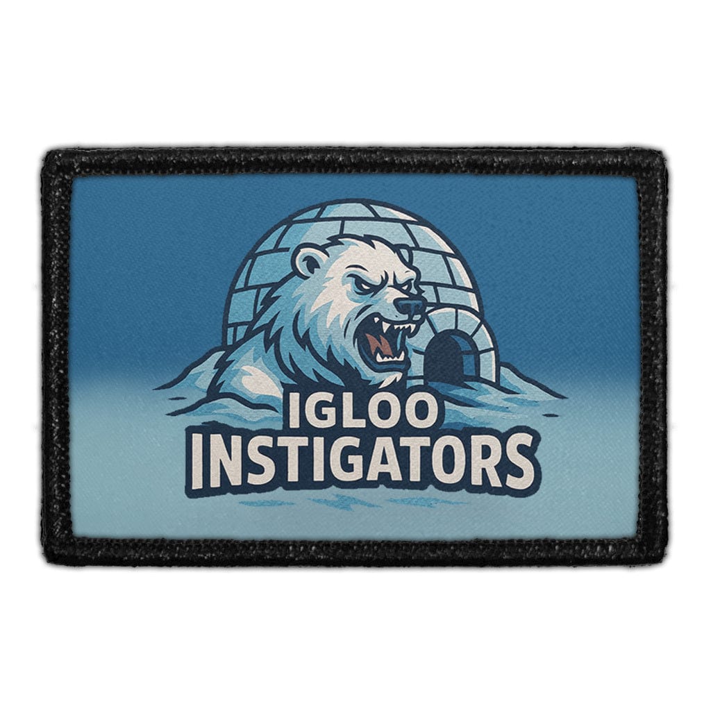 Igloo Instigators Patch – 3x2" Arctic Mayhem, 100% Velcro® Compatible ...