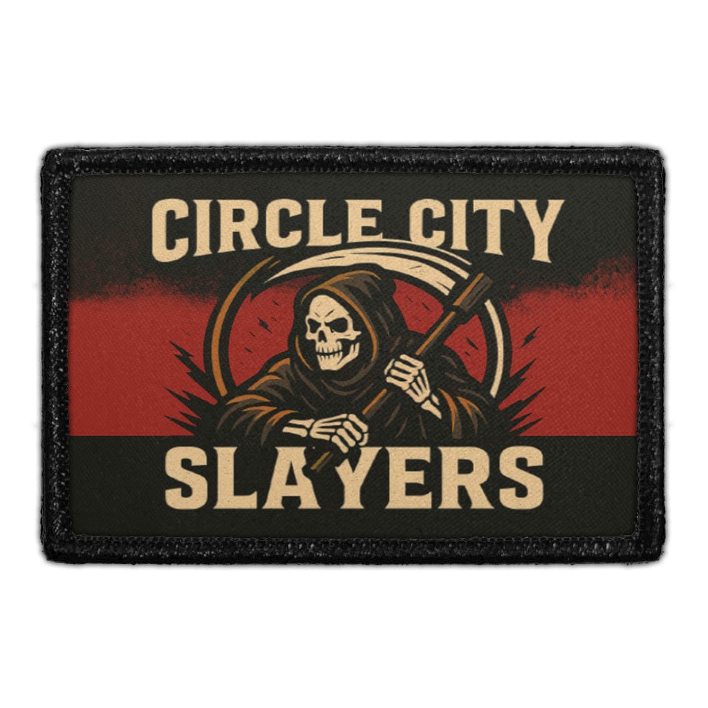 Circle City Slayers Patch – 3x2", Indy Squad, 100% Velcro® Compatible ...