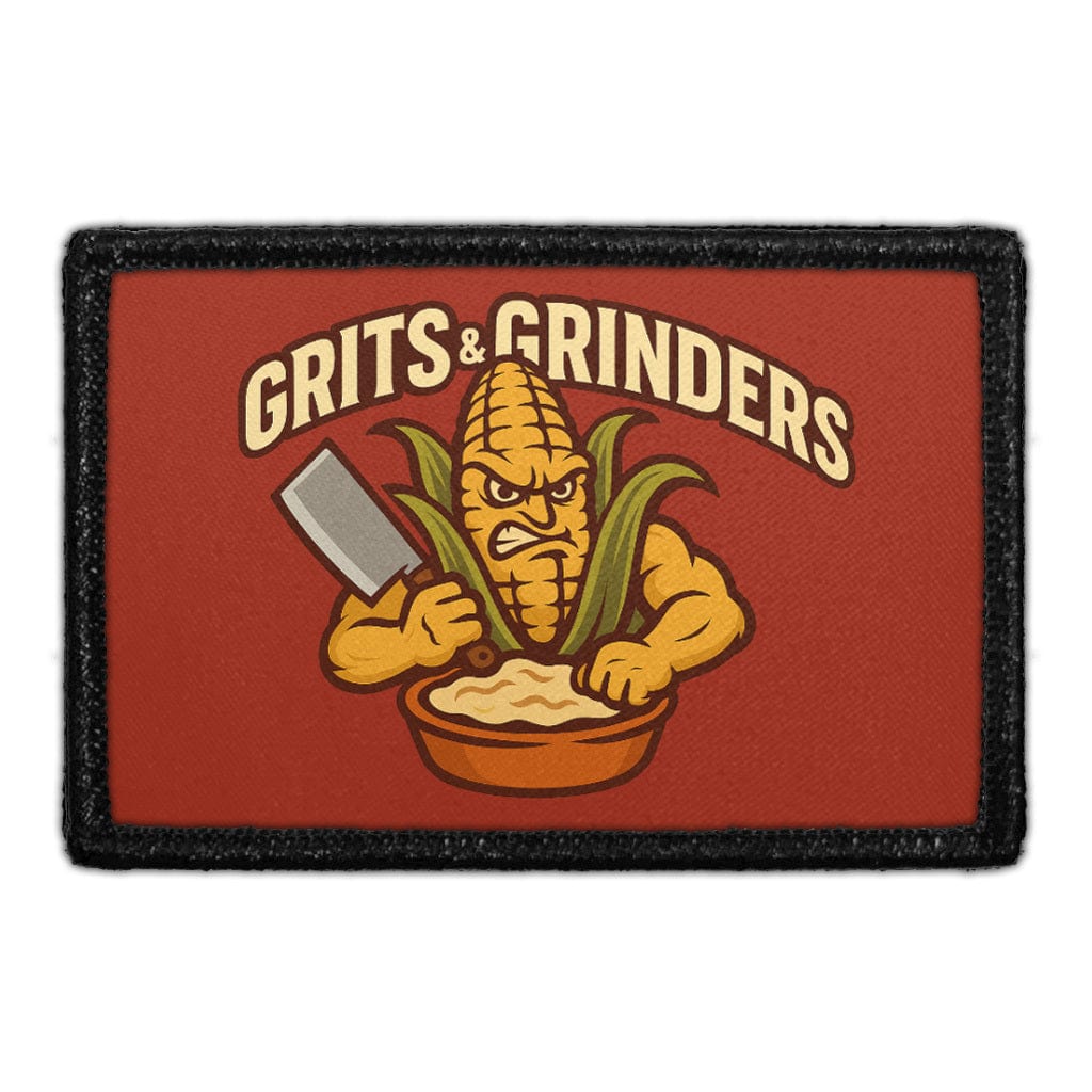Grits & Grinders Patch – 3x2", Southern Squad, 100% Velcro® Compatible ...