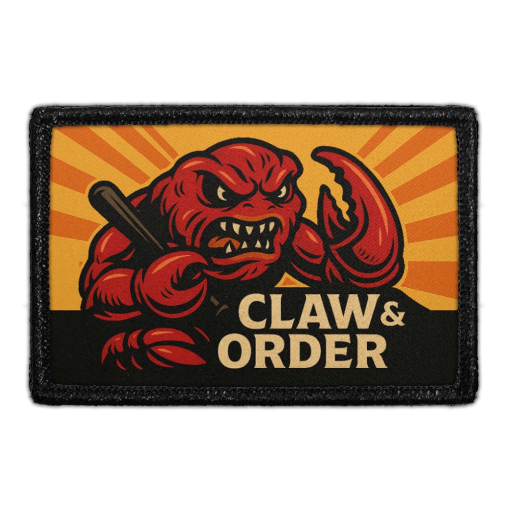 Claw & Order Patch – 3x2", Seafood Squad, 100% Velcro® Compatible ...