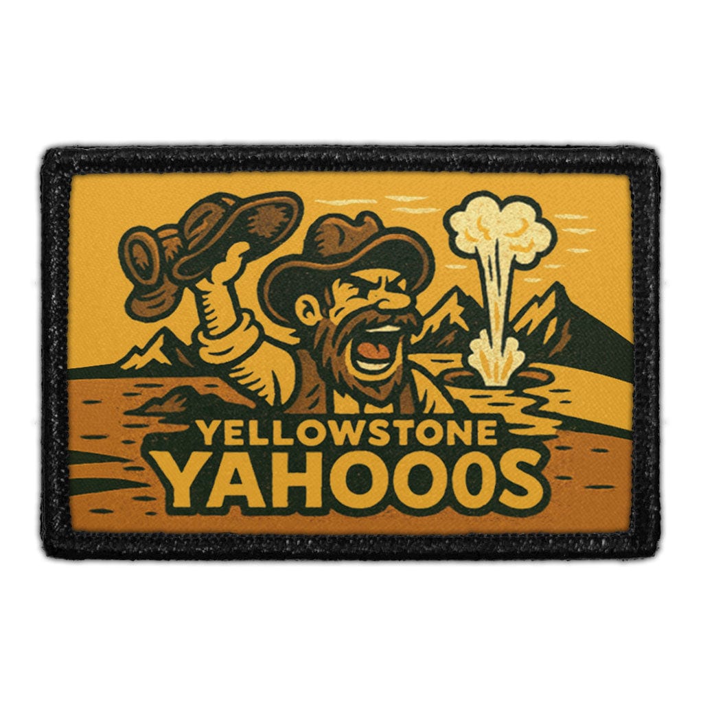 Yellowstone Yahooos Patch – 3x2", Wild West, Velcro® Compatible — Pull ...