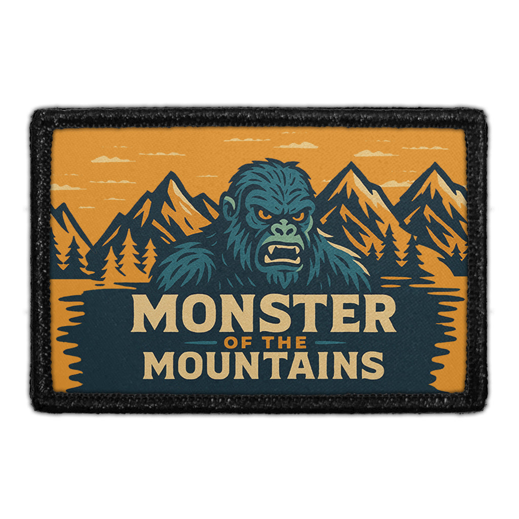 Monster of the Mountains Patch – Folklore, 100% Velcro® Compatible ...