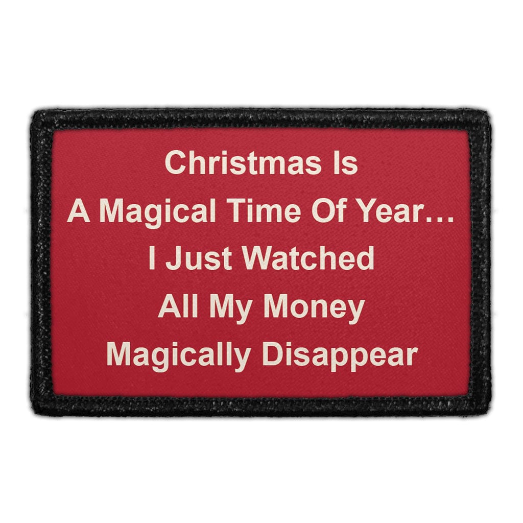 Christmas Is A Magical Time Of Year – 3x2 Velcro® Compatible Patch ...