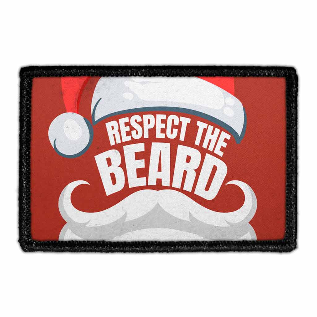 Respect The Beard - Removable Patch — Pull Patch - Removable Patches ...