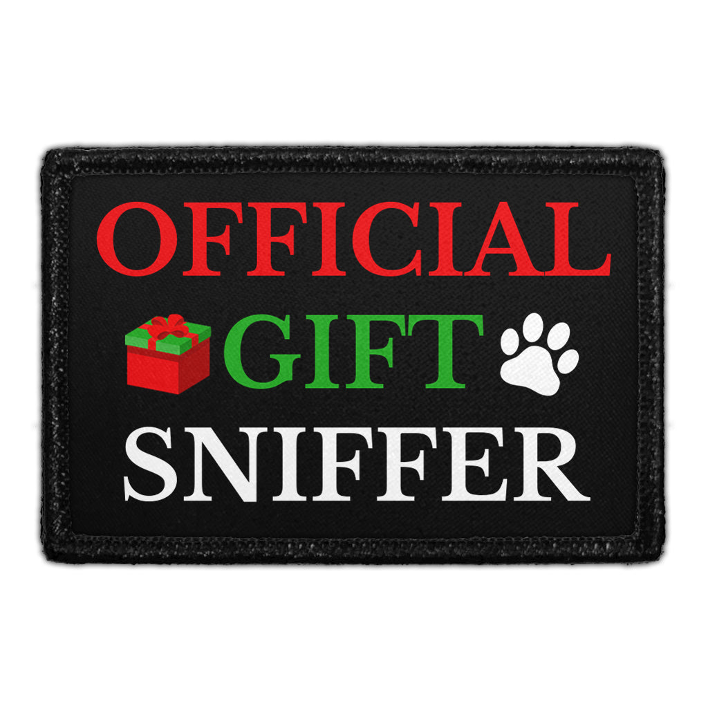 Official Gift Sniffer - Removable Patch — Pull Patch - Removable ...