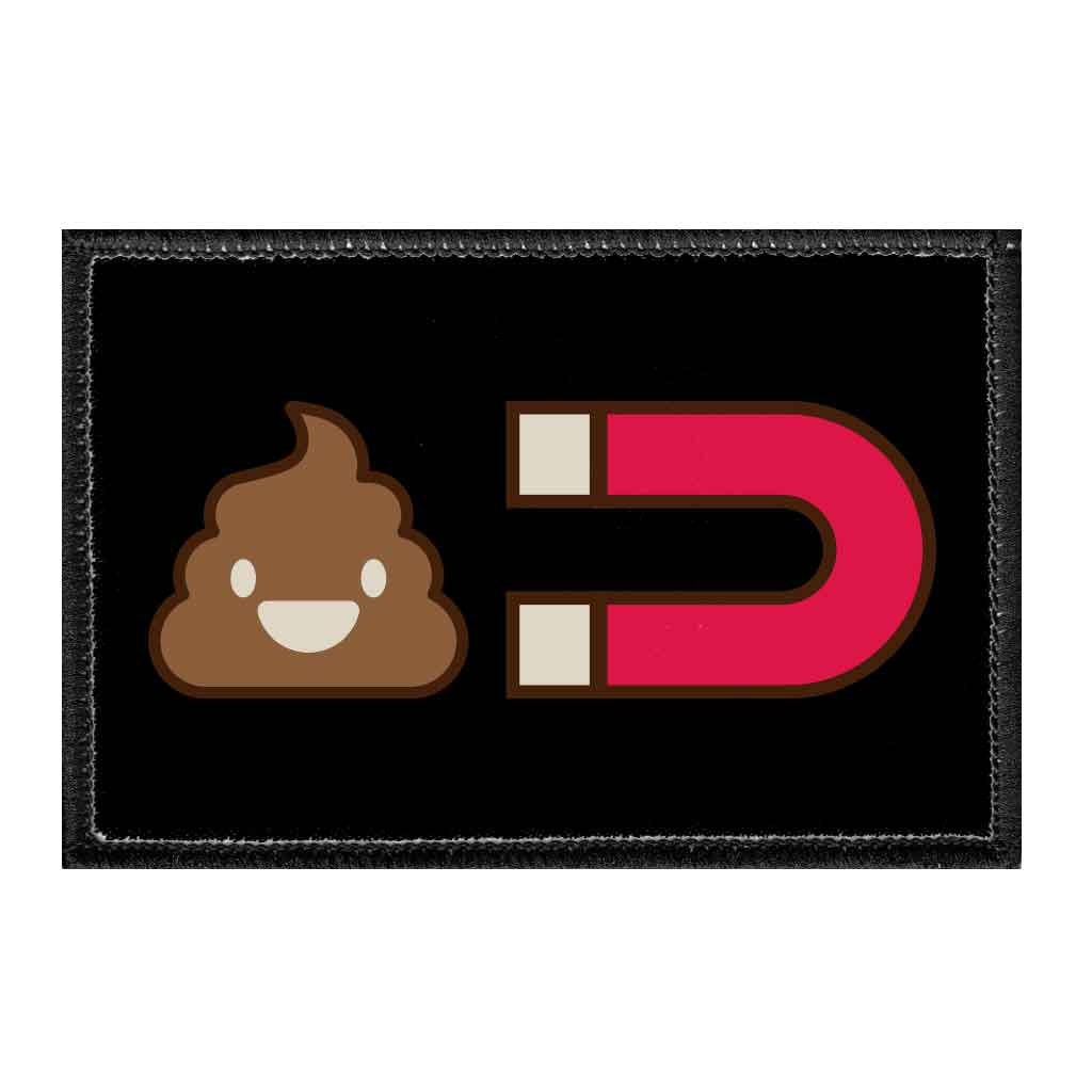 Shit Magnet - Removable Patch — Pull Patch - Removable Patches That ...